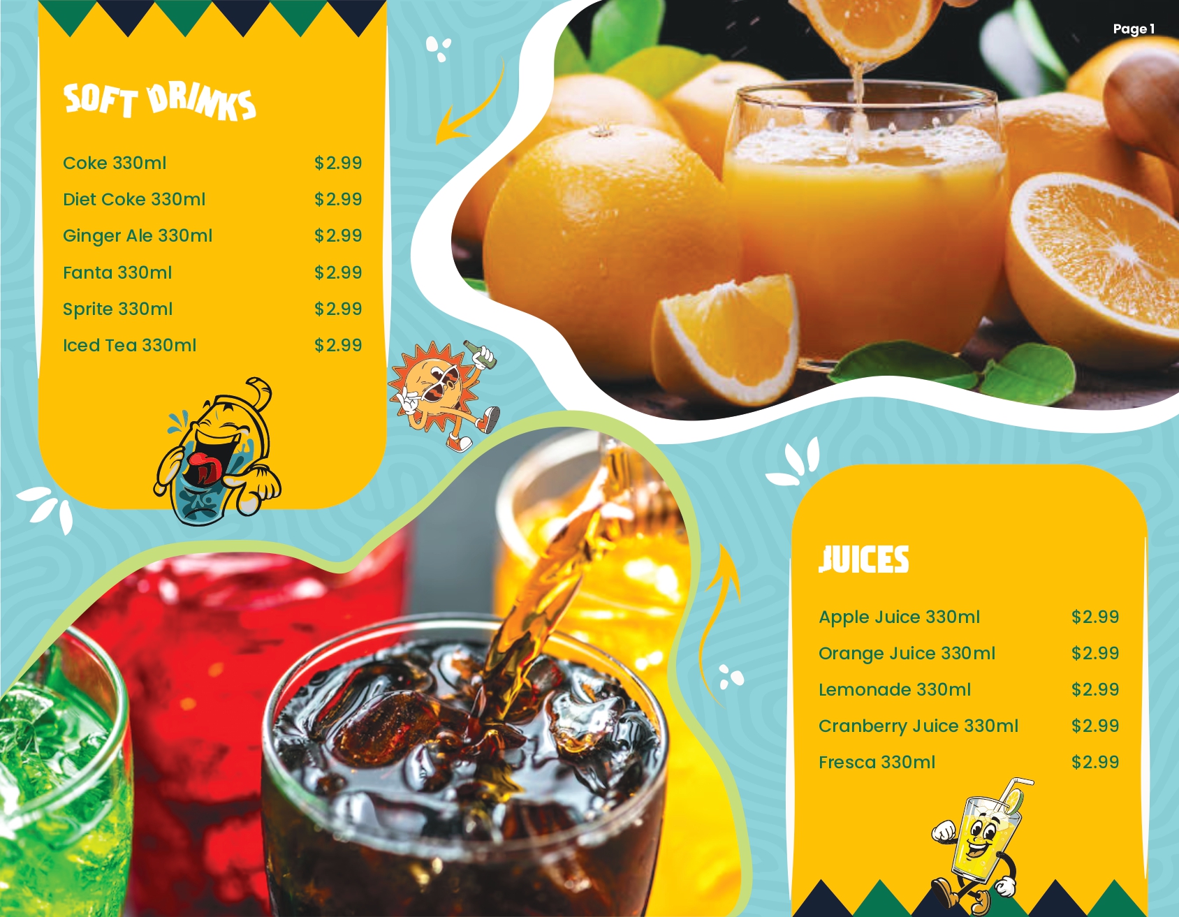 Deluxe Cafe & Lounge Menu | Pastries, Drinks & Desserts